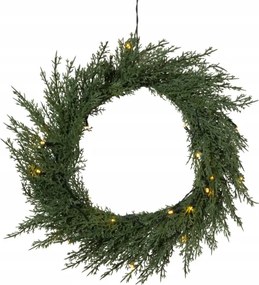 Věnec s Led osvětlením Thuja 40 cm na baterie