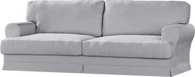 Potah na pohovku IKEA Ekeskog rozkládací barva bílá látka pletený vzor