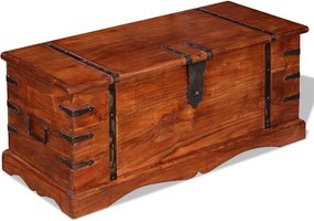 Úložná truhla masivní dřevo 244049