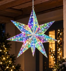 LED vánoční hvězda 36×36 cm