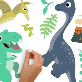 York Wallcoverings Samolepky na stěnu DINOSAUŘI do klučičího pokoje