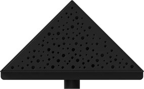 B-TRIANGL 20 Black Odtoková vpusť rohová