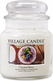 Střední svíčka Coconut Berry Village Candle