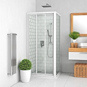 Sprchové dveře posuvné s oboustranným vstupem PD3N+LLBD Viz technická specifikace Grape Bílý PD3N/800+LLBD/750 800 750 PD3N/800_LLBD/750_bi_gr