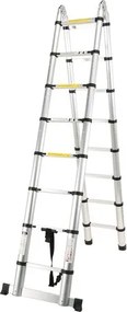 Teleskopický žebřík, 2 x 2,5 m, L