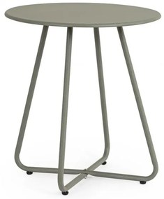 BIZZOTTO Kulatý konferenční stolek JABLE zelený ø45 cm