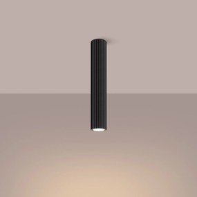 Sollux Lighting Stropní svítidlo KARBON 40 černé