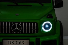 LEAN CARS Elektrické autíčko Mercedes G63 XXL zelené 4x4 24V