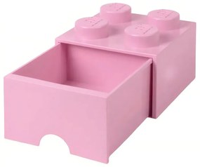 Lego® Růžový úložný box LEGO® Storage 25 x 25 cm