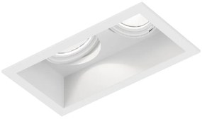 Wever & ducré obdélníkové stropní zapuštěné svítidlo plano ceiling rec 2.0 led 1800-3000k w tree bílá matná