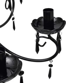 Elegantní, křišťálový lustr na šest žárovek 240689