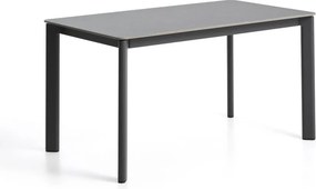 Zahradní jídelní stůl s deskou z kamene 80x140 cm Anafi – Kave Home