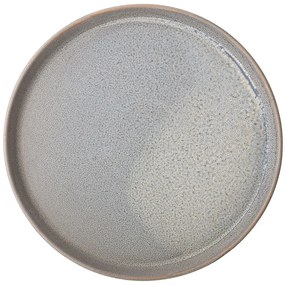 OnaDnes -20% Šedý keramický talíř Bloomingville Kendra 20 cm