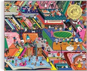 Galison Puzzle Román ze sousedství 1000 dílků / od 3 let