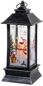 Stříbrná LED vánoční lucerna Ruhhy 26755