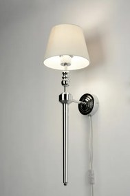 Nástěnné designové svítidlo do ložnice s vypínačem Dianne
