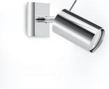 Nástěnné bodové svítidlo SOLLUX Ring GU10 1x40W bez zdroje SL.0727 chrom