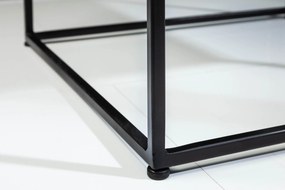 Designový konferenční stolek Factor 50 cm mramor bílý