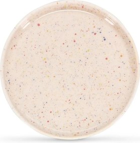 Béžový porcelánový talíř ø 25 cm Fika – ONA