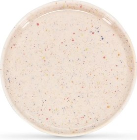 Béžový porcelánový talíř ø 25 cm Fika – ONA