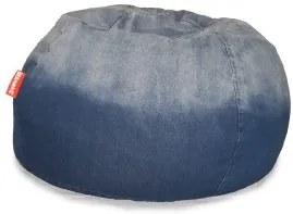 BeanBag Sedací vak Jeans Round blue