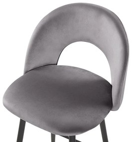 Set 2 ks. Barových židlí Filatto (šedá). 1035612
