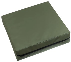 Bellatex Sedák nepromokavý 40x40x10 cm potah na zip khaki