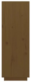 Skříň highboard medově hnědá 60x40x116,5 cm masivní borovice,  814537