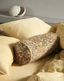 Dekorativní polštář Ophelia váleček 22 x 50 cm žlutý