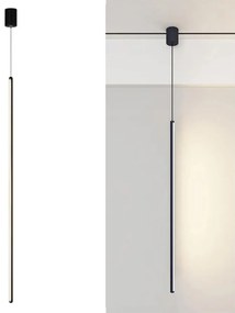 Toolight Toolight, LED stropní svítidlo 100cm, 18W, APP1449-C, černá matná, OSW-04186