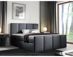 Kontinentální postel Bautista, Rozměr postele: 160x200, Barva:: ekokůže Soft 033