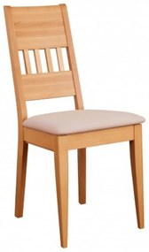 dřevěná čalouněná jídelní buková židle z masivního dřeva buk KT174 pacyg