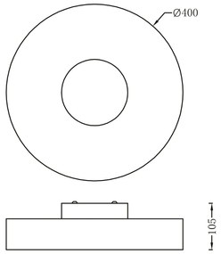 GLOBO PACO 15185D2 Stropní svítidlo