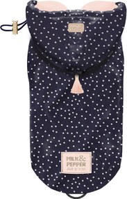 MILK&PEPPER Pláštěnka pro psy Constance Marine Blue Velikost: 29