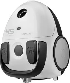 SENCOR SVC 45WH-EUE3 bílá / Sáčkový vysavač / 850 W / 1.5L / 79 dB / 7