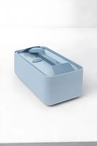 BlimPlus Bauletto M light ocean / Box na jídlo / Vzduchotěsný / Se sad