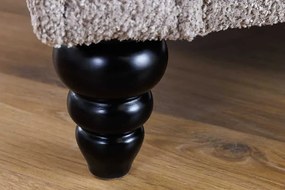 Designová rozkládací sedačka Talise 220 cm šedo-hnědá