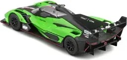 Bburago RACE Lamborghini SC63 v dekorativním boxu - zeleno-černá 1:43