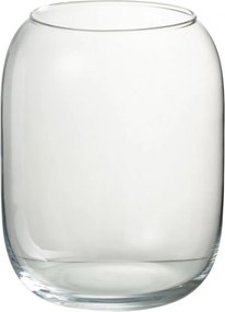 Transparentní skleněná váza Hurricane Zilly – 17*17,5*22 cm