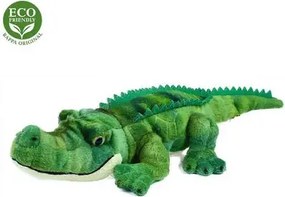 RAPPA Plyšový krokodýl 34 cm / ECO-FRIENDLY / od 0 měsíců