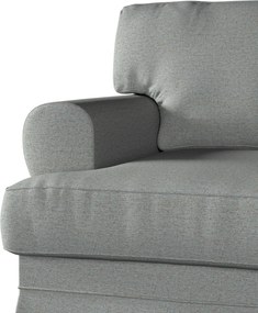 Potah na křeslo IKEA Ekeskog barva modrá látka pletený vzor