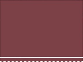 Ručně zatahovací markýza s LED burgundská 450 x 300 cm 3214976