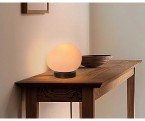 Černo-bílá stolní lampa (výška 19 cm) Stones – Candellux Lighting