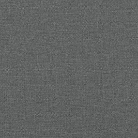 Petromila Rozkládací pohovka s područkami tmavě šedá textil