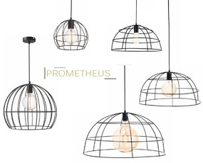 ACA DECOR Závěsné svítidlo PROMETHEUS, průměr 40 cm, OD543