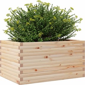 Zahradní truhlík 90 x 60 x 46 cm masivní borové dřevo 3282454