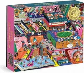 Galison Puzzle Román ze sousedství 1000 dílků / od 3 let