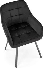 HALMAR K588 židle černá