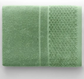Ručník RUBRUM klasický styl 30x50 cm pistáciově zelený