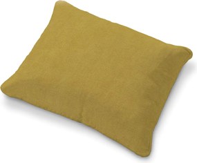 Potah na pošltář Karlstad 58x48cm barva žlutá látka pletený vzor